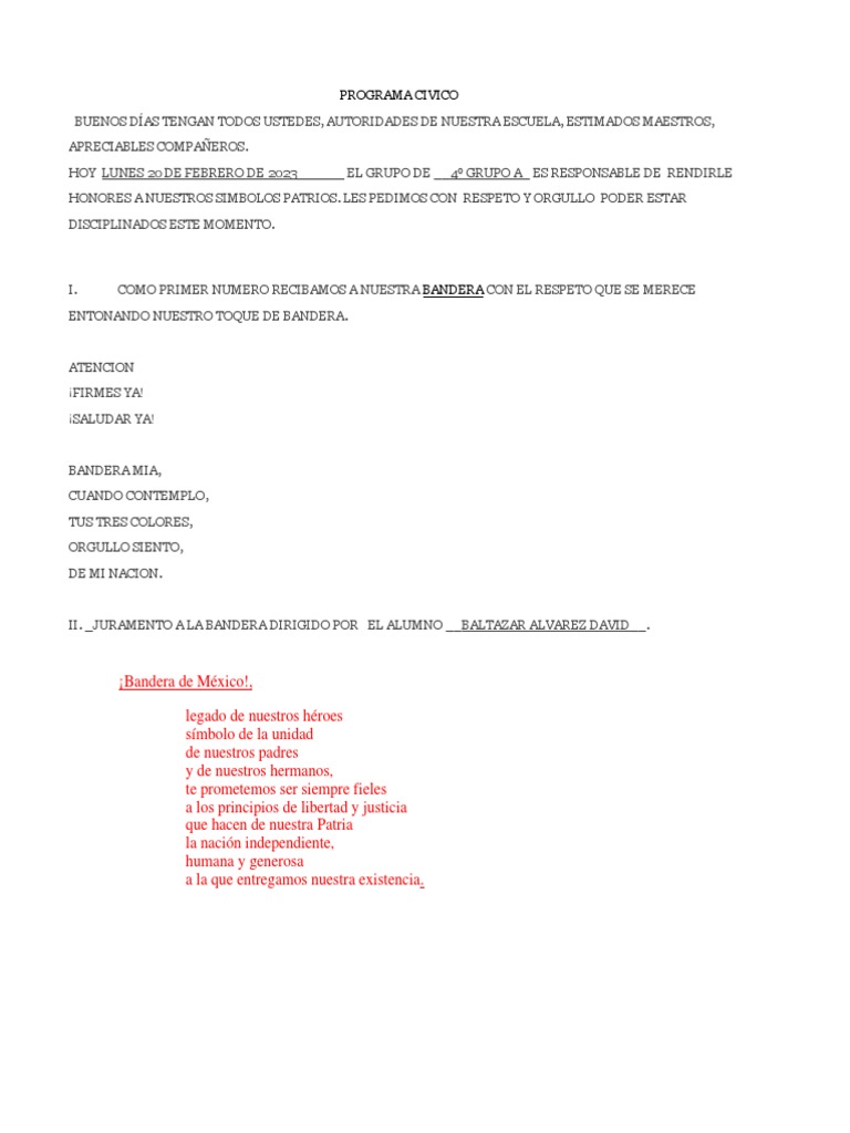 Programa Civico | PDF