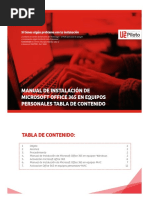Manual de Instalación - Office 365 | PDF | Microsoft Office | Código QR