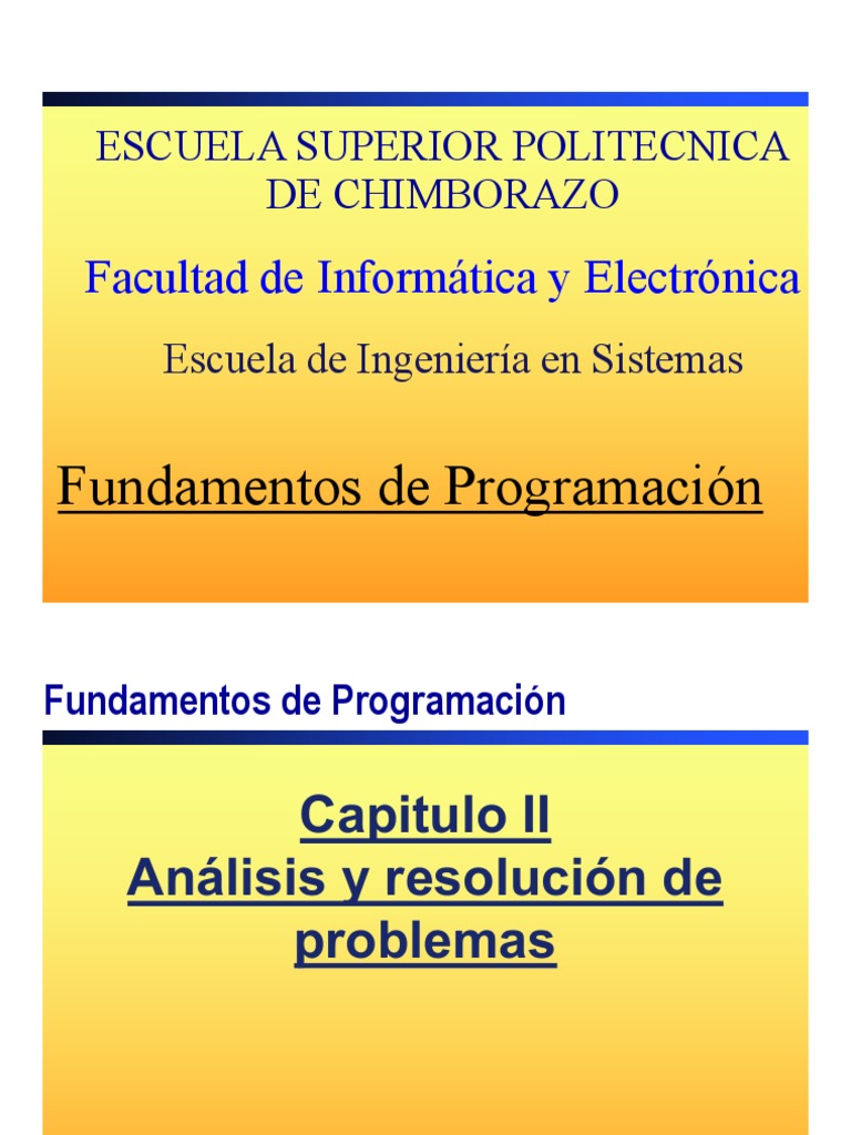 Algoritmos Presentacion | PDF | Algoritmos | Programación de computadoras