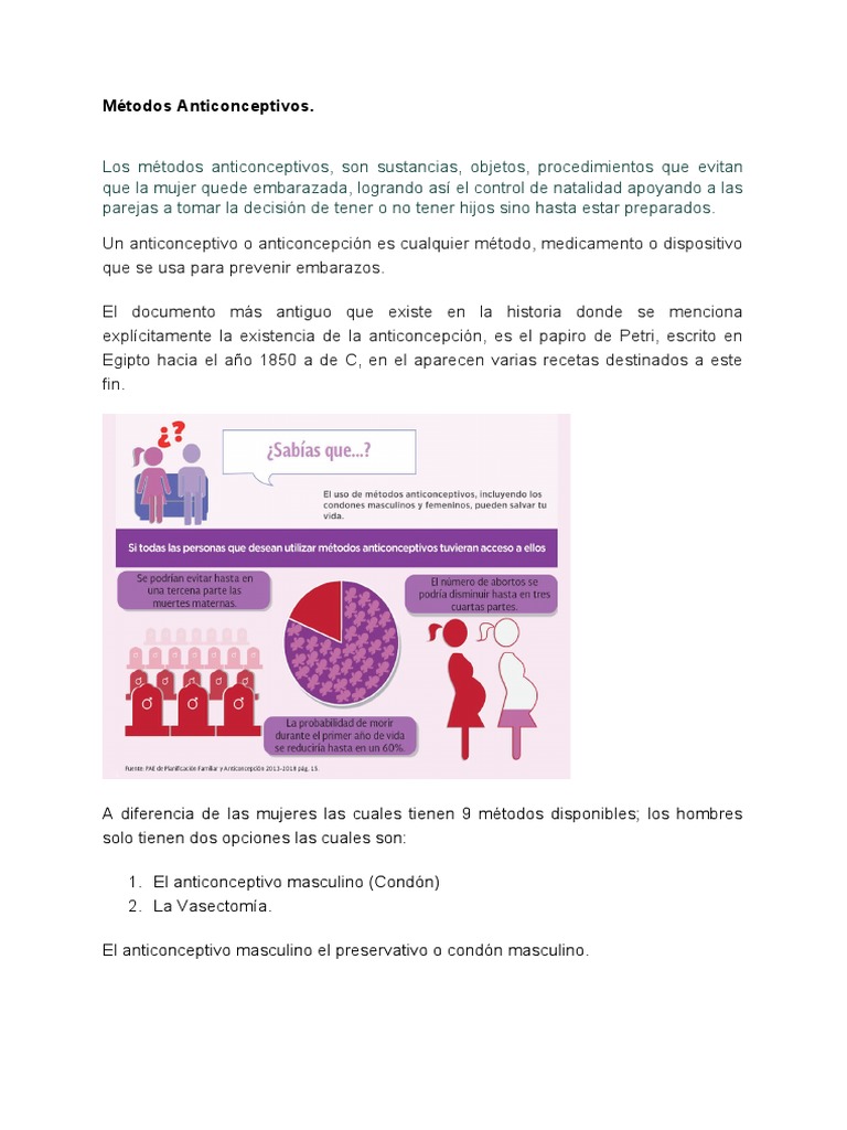 Marco Teorico Final Mirza y Carol | PDF | Control de la natalidad ...