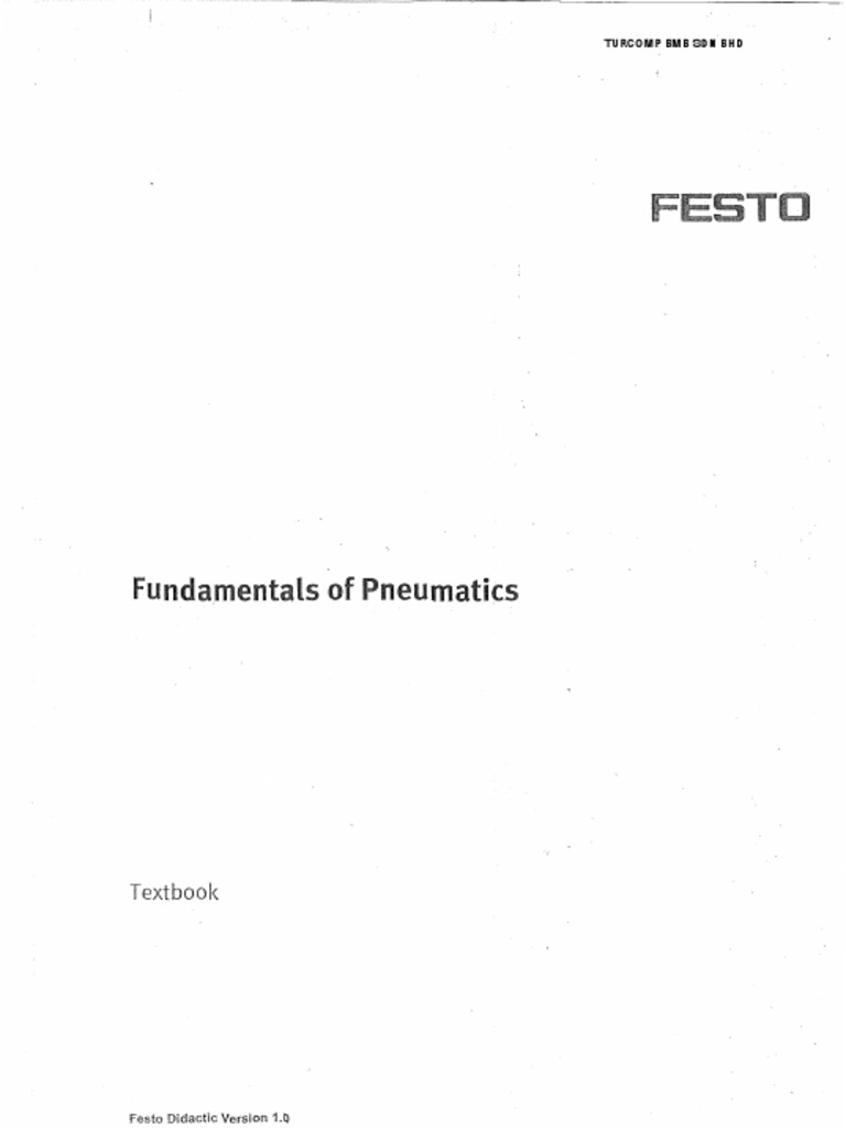 FESTO Fundamentals of Pneumatics | PDF