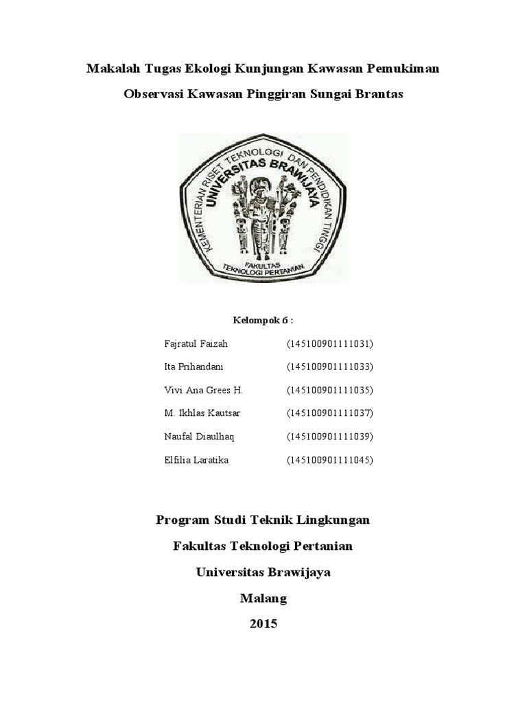Makalah (Pemukiman) | PDF