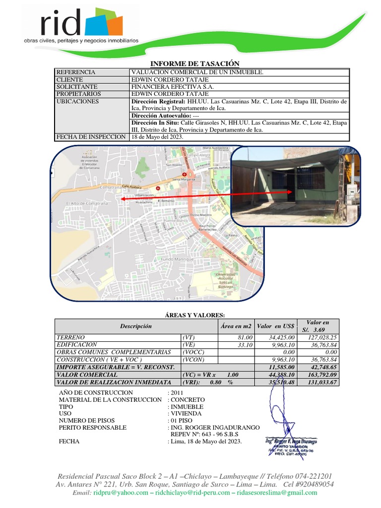 39 Edwin Cordero Tataje | PDF | Valoración (Finanzas)