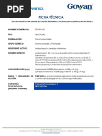 Ficha Técnica de Massada Max 32 CE | PDF | Pesticida | Agua