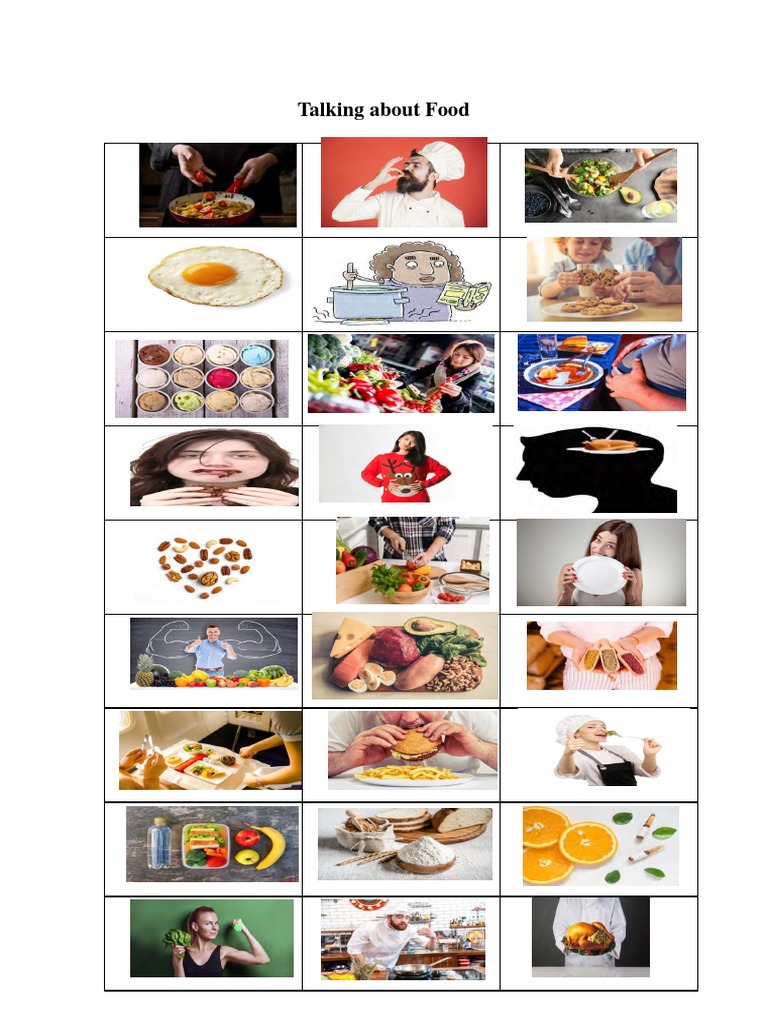 Speaking Activity 2 - Talking About Food | PDF