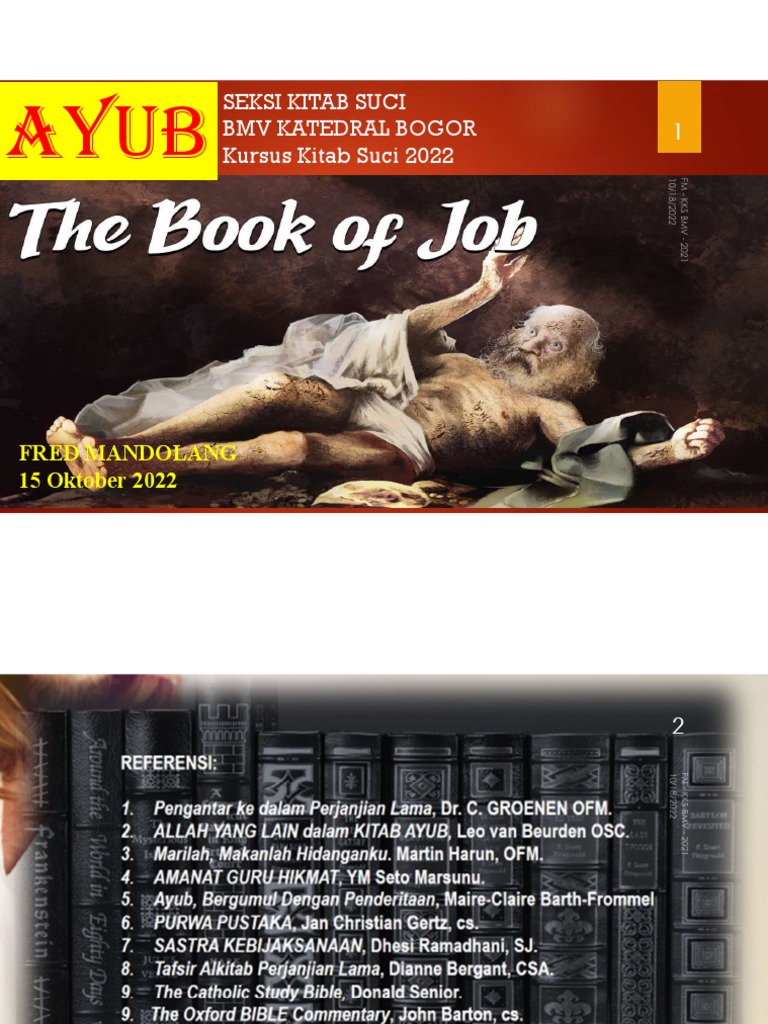 KKS 2 ST Markus - BMV 2022 Kitab AYUB | PDF