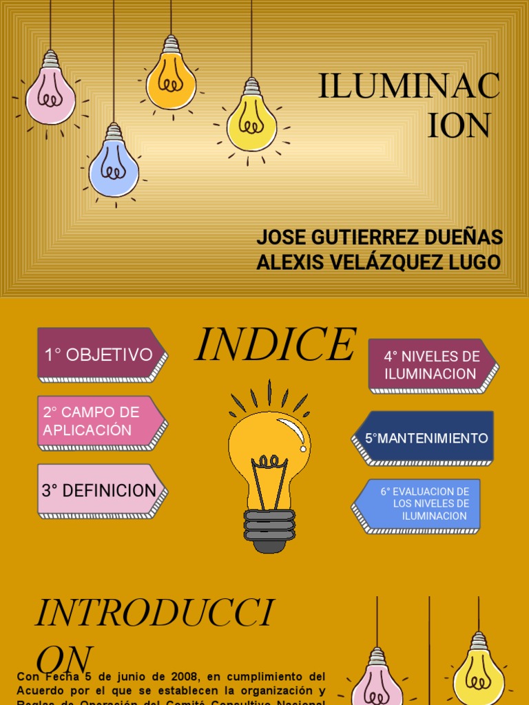 Norma Iluminación | PDF