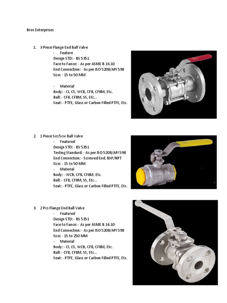 Gate Valve | PDF | Valve | Materials