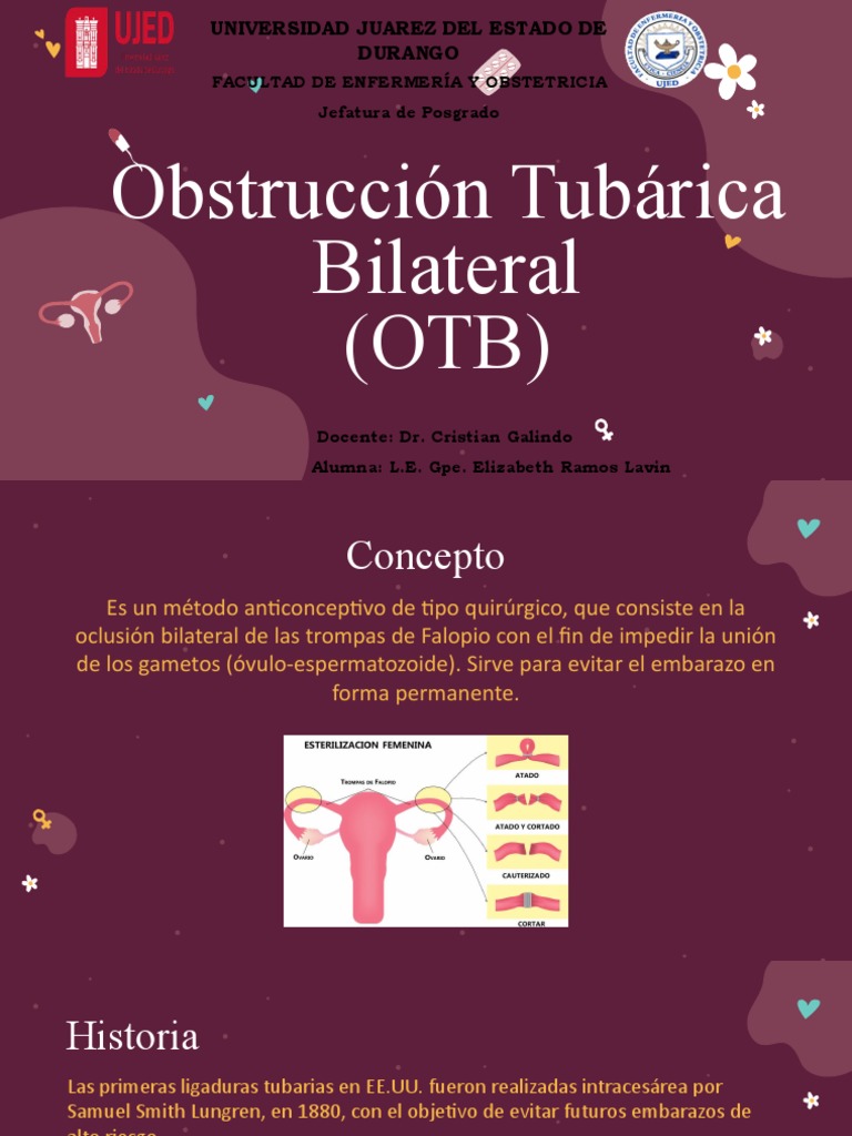 Otb | PDF | Control de la natalidad | El embarazo