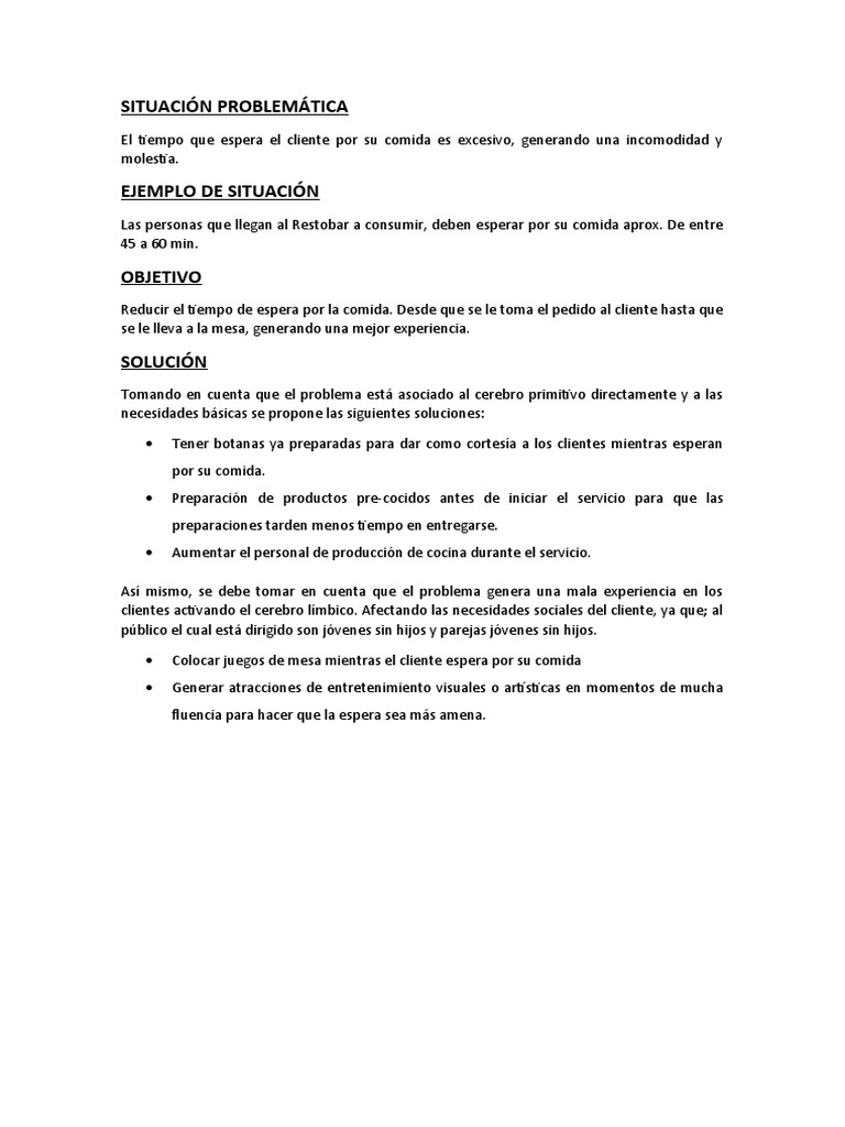 Situación Problemática | PDF