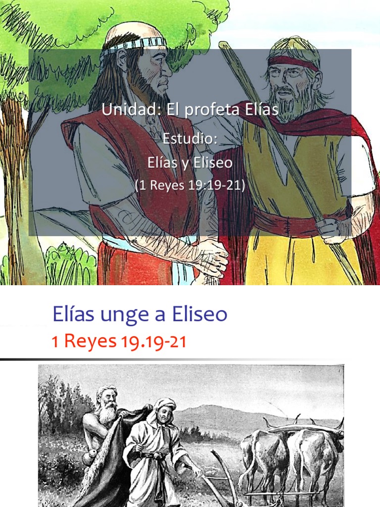 El llamado de Eliseo por Elías | PDF | Elijah