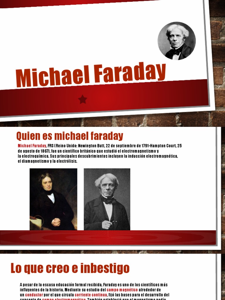 Michael Faraday | PDF