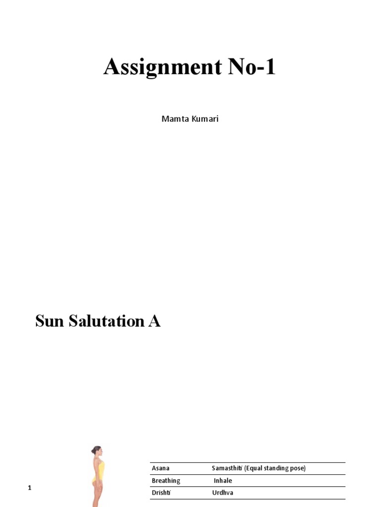 Assignment Yoga | PDF | Asana | Yoga