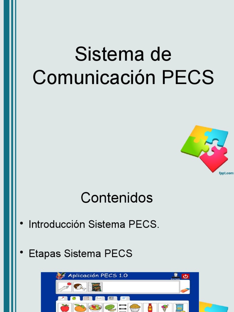 Sistema de Comunicación PECS (1) | PDF | Ciencia cognitiva | Cognición