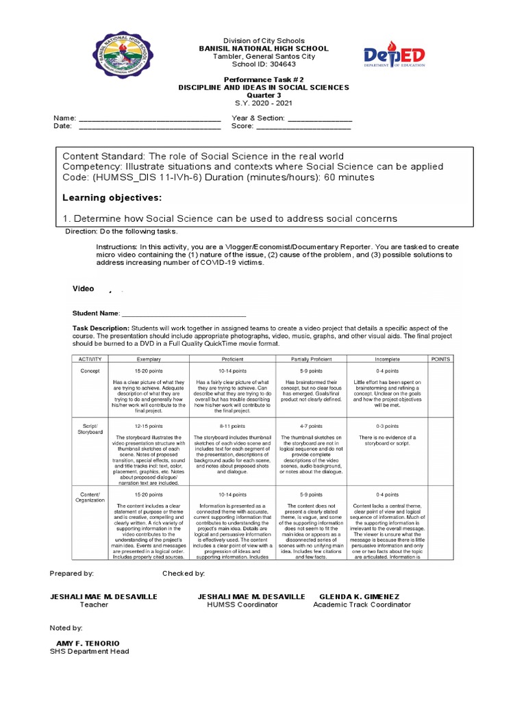 Q3-Performance Task-2 - DISS | PDF