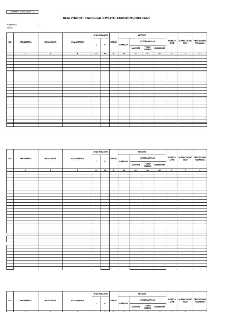 Format Laporan Hatra-2022 | PDF