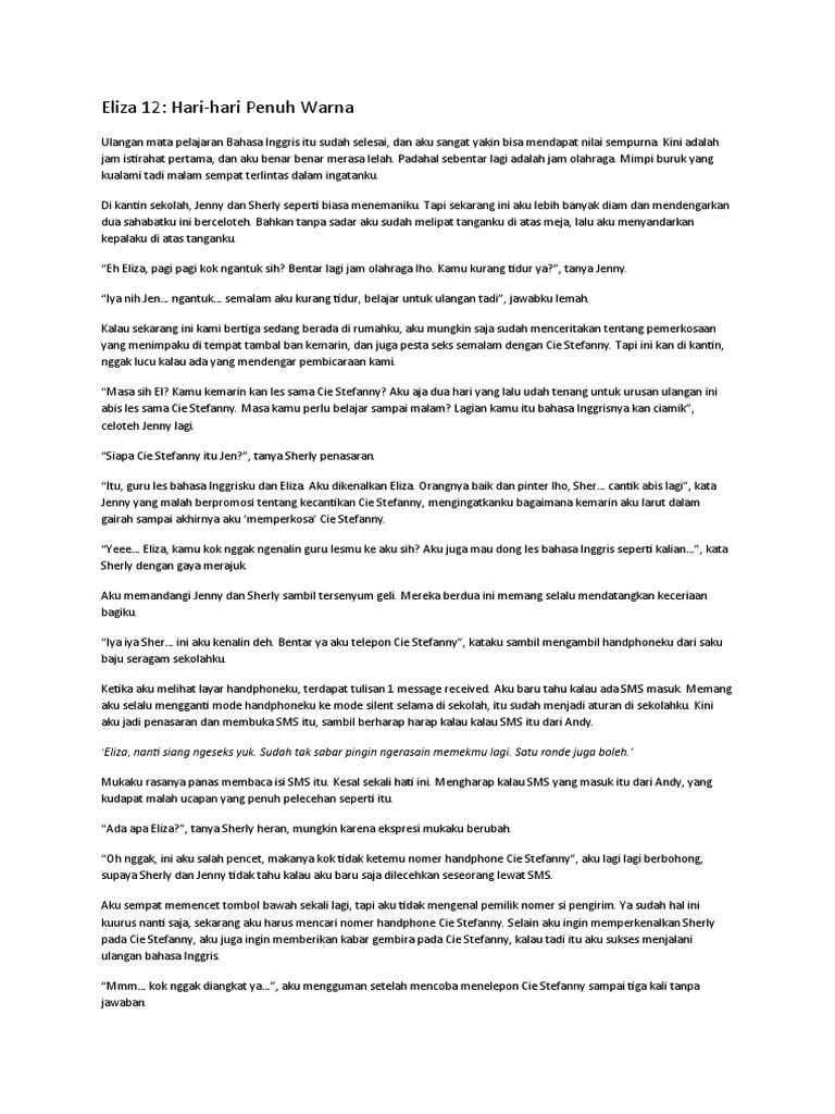 Eliza 12 | PDF