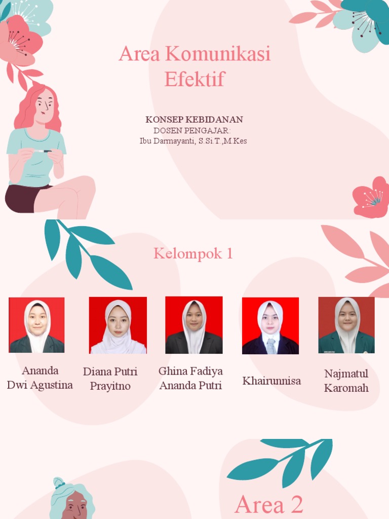 Salin-PPT Perdarahan-Area Komunikasi Efektif KDK-1 FINAL | PDF