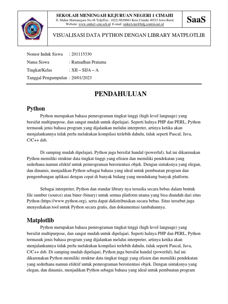 26-Ramadhan Pratama-XII SIJA A-VISUALISASI DATA PYTHON DENGAN LIBRARY ...