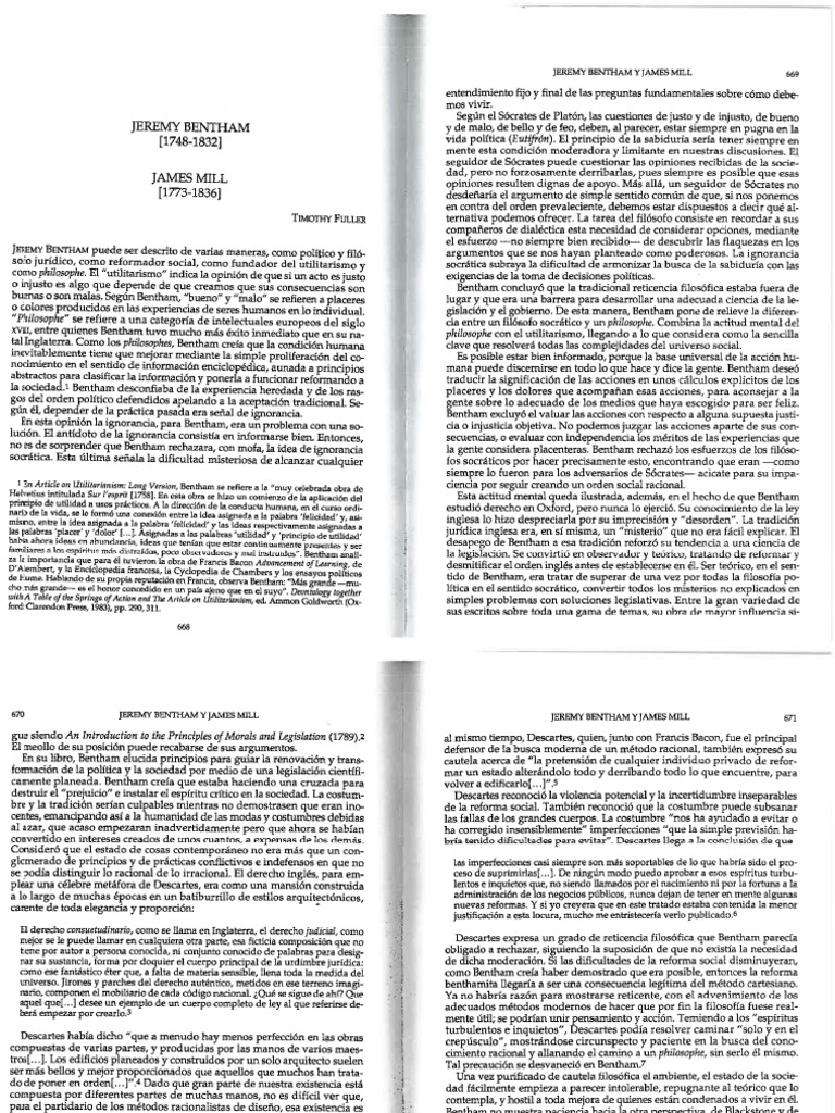 Jeremy Bentham | PDF
