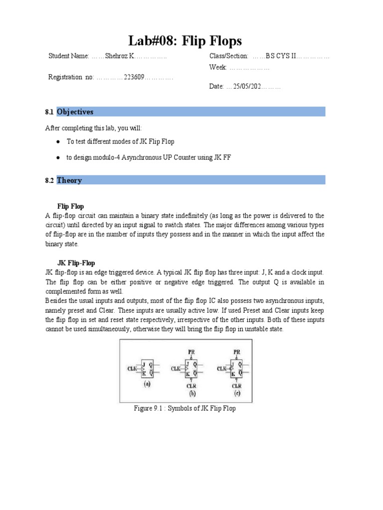 Lab 08 | PDF | Electronic Circuits | Electricity