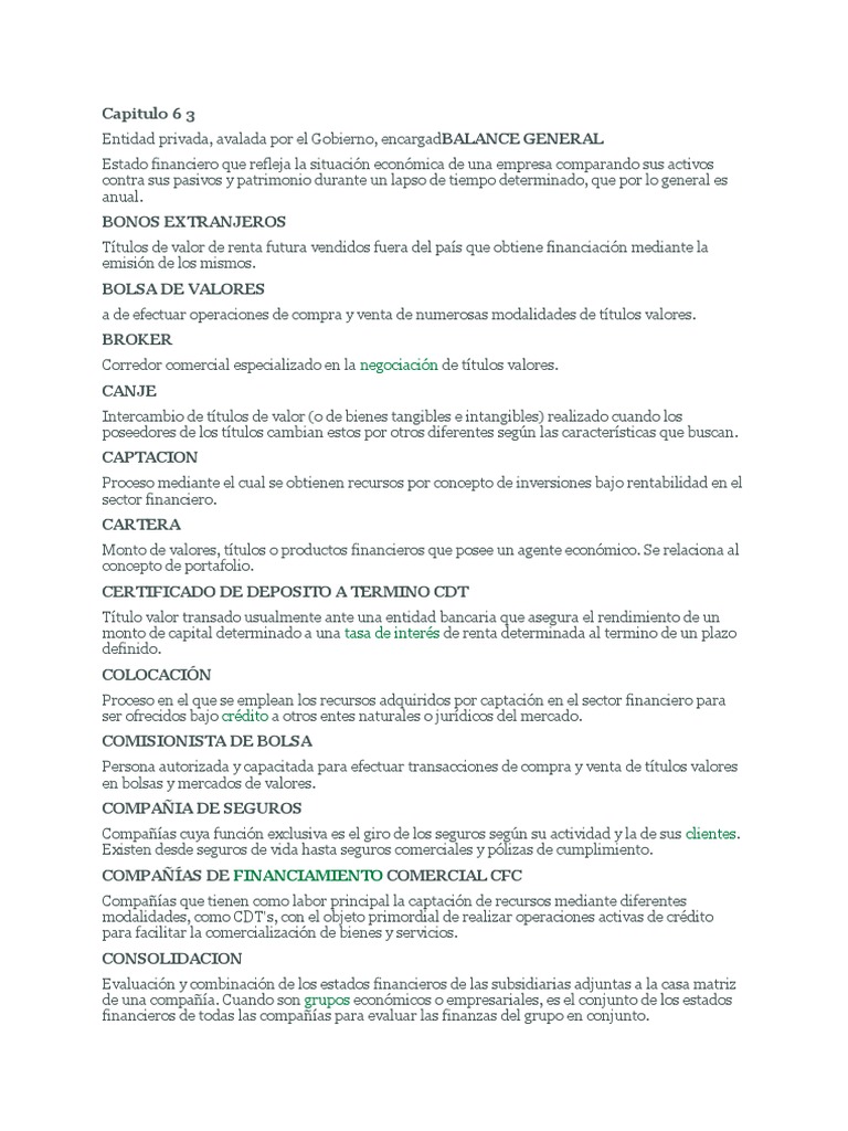 Capitulo 6 3 Capitulo 6 4 | PDF | Bancos | Bolsa