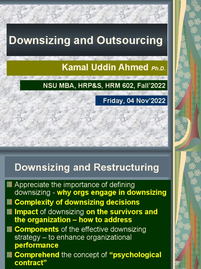 Effective Downsizing Strategies | PDF | Layoff | Human Resource Management