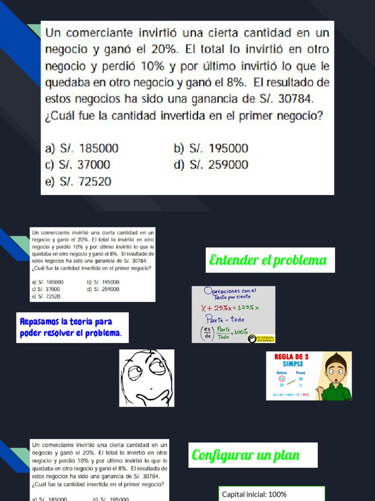 Practicando - Interés Simple - Fabricio Alarcon Asto | PDF