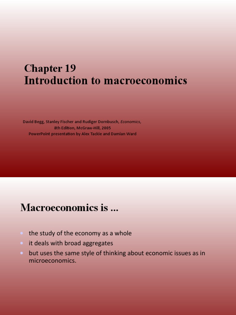 Macroeconomics | PDF | Gross Domestic Product | Measures Of National Income And Output