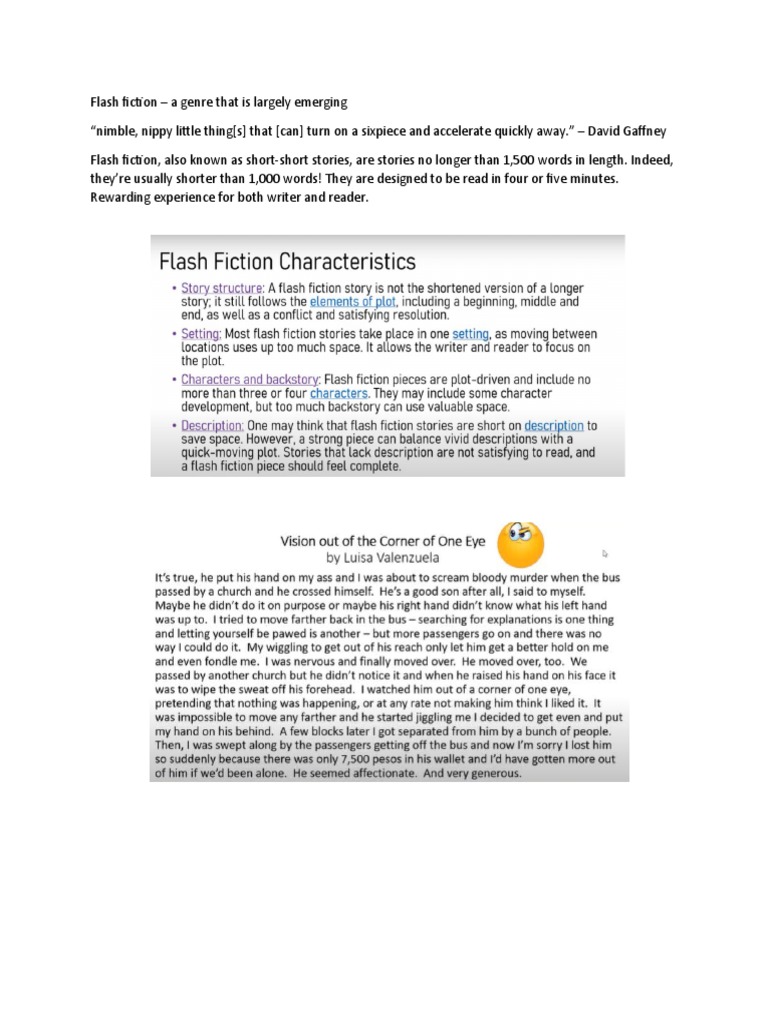 Flash Fiction & Chicklit | PDF
