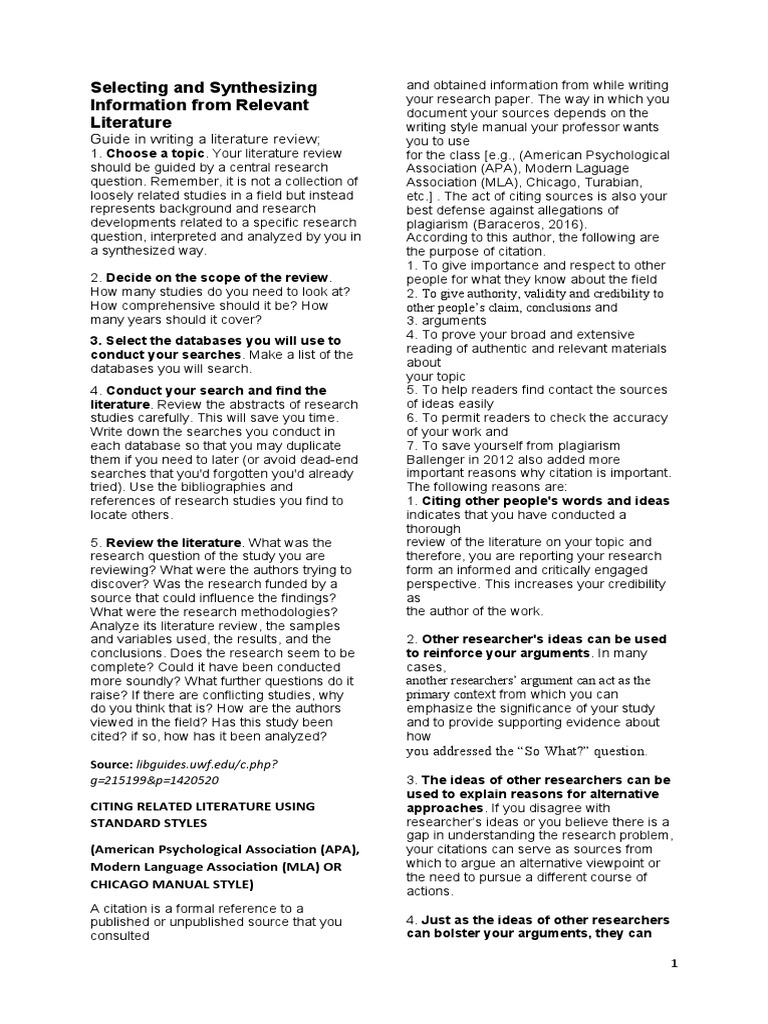 RRL Handouts | PDF | Citation | Intellectual Property