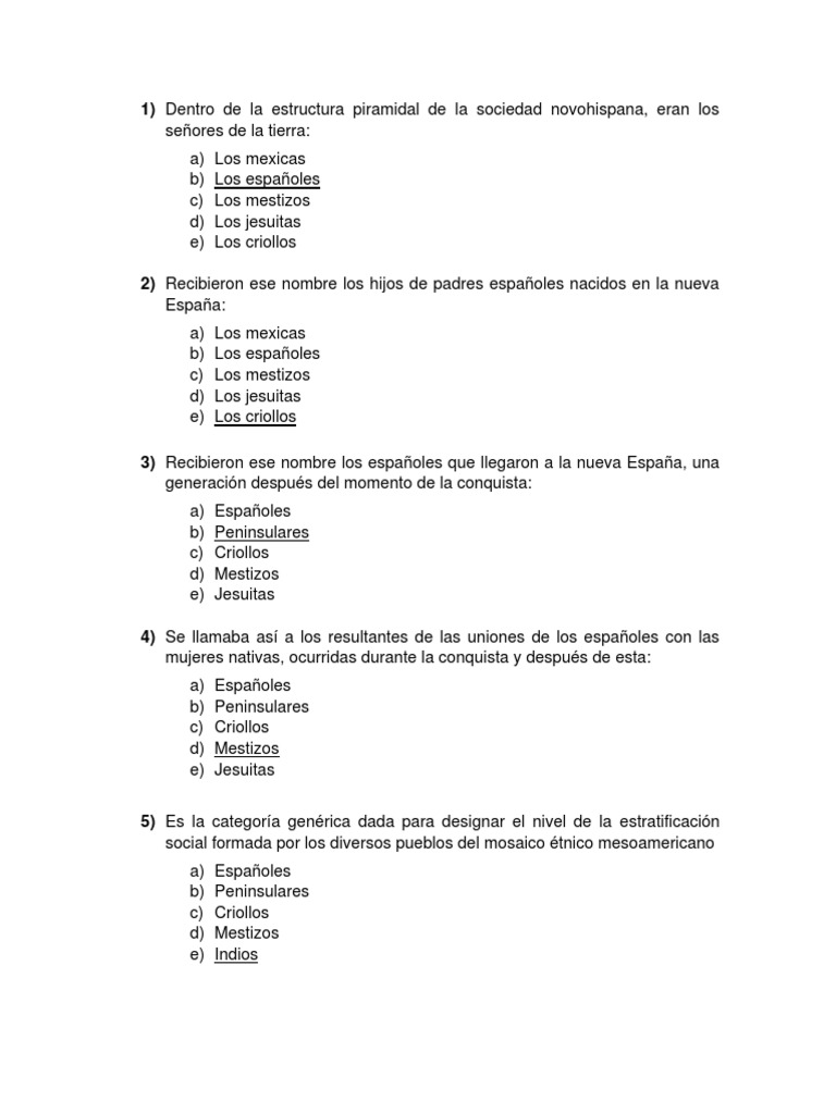 PREGUNTAS (Con Respuesta) | PDF