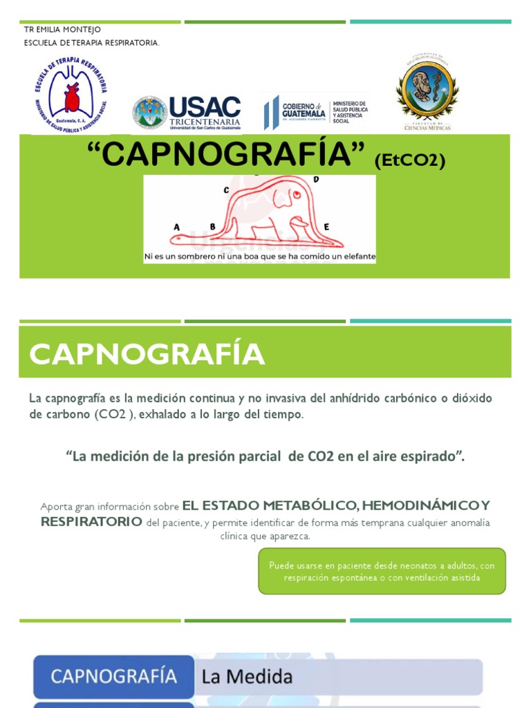CAPNOGRAFÍA | PDF | Medicina CLINICA | Especialidades Medicas