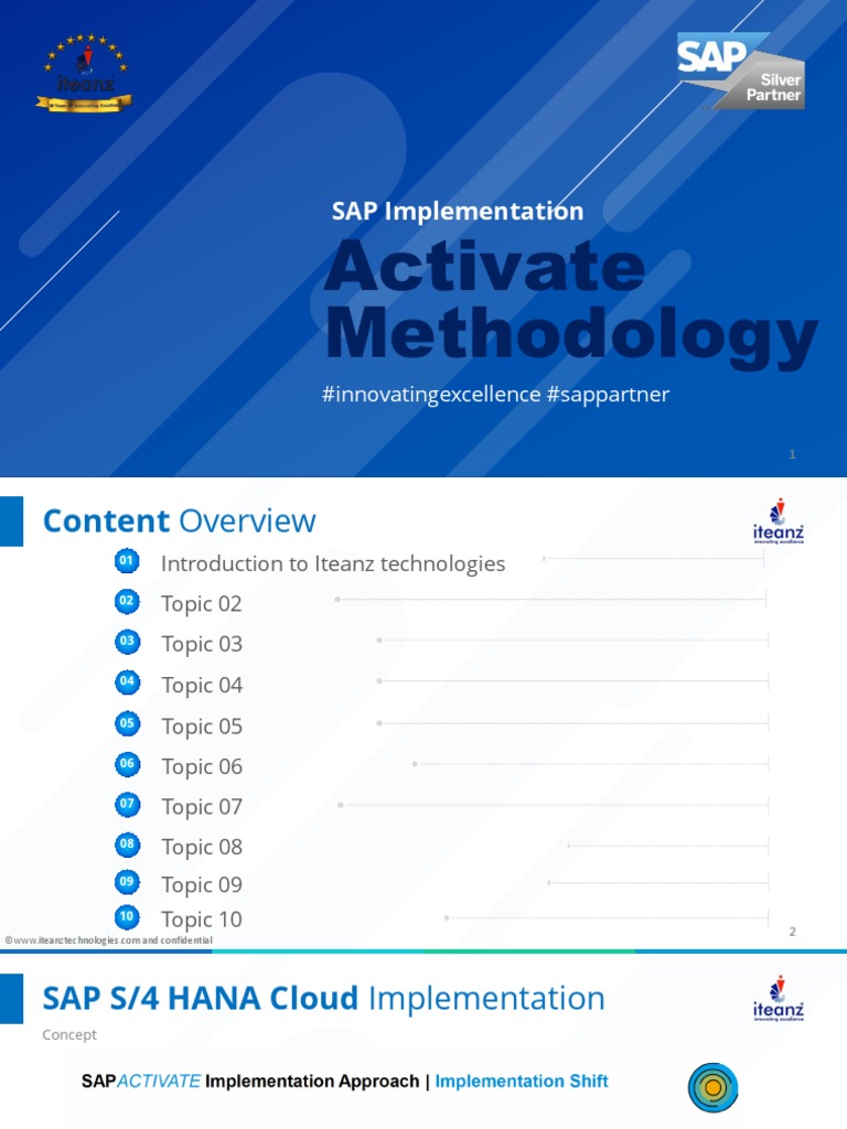 Activate_Methodology_Jan2023 | PDF | Cloud Computing | Project Management