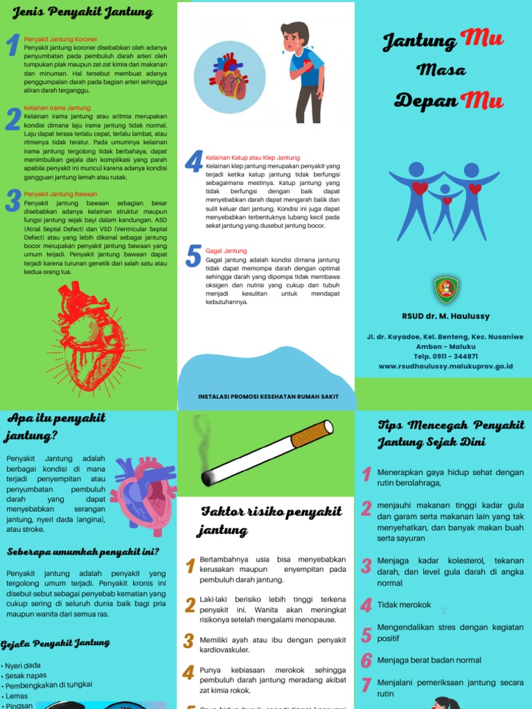 LEAFLET JANTUNG | PDF
