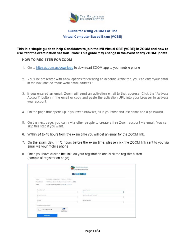 ZOOM Manual | PDF | Computing | Cyberspace