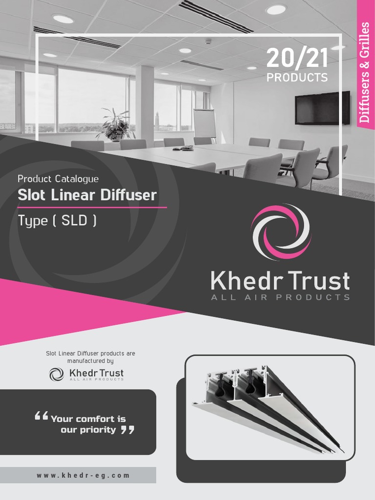 Khedr SLD - Slot Linear Diffuser | PDF