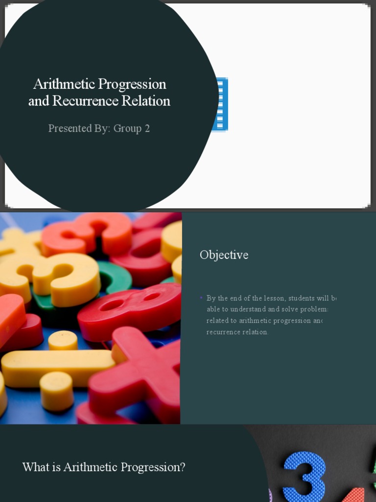 Module89102 6525 4630829 Arithmetic Sequence and Recurrence Relation 1 ... Module89102 6525 4630829 Arithmetic Sequence and Recurrence Relation 1 ...