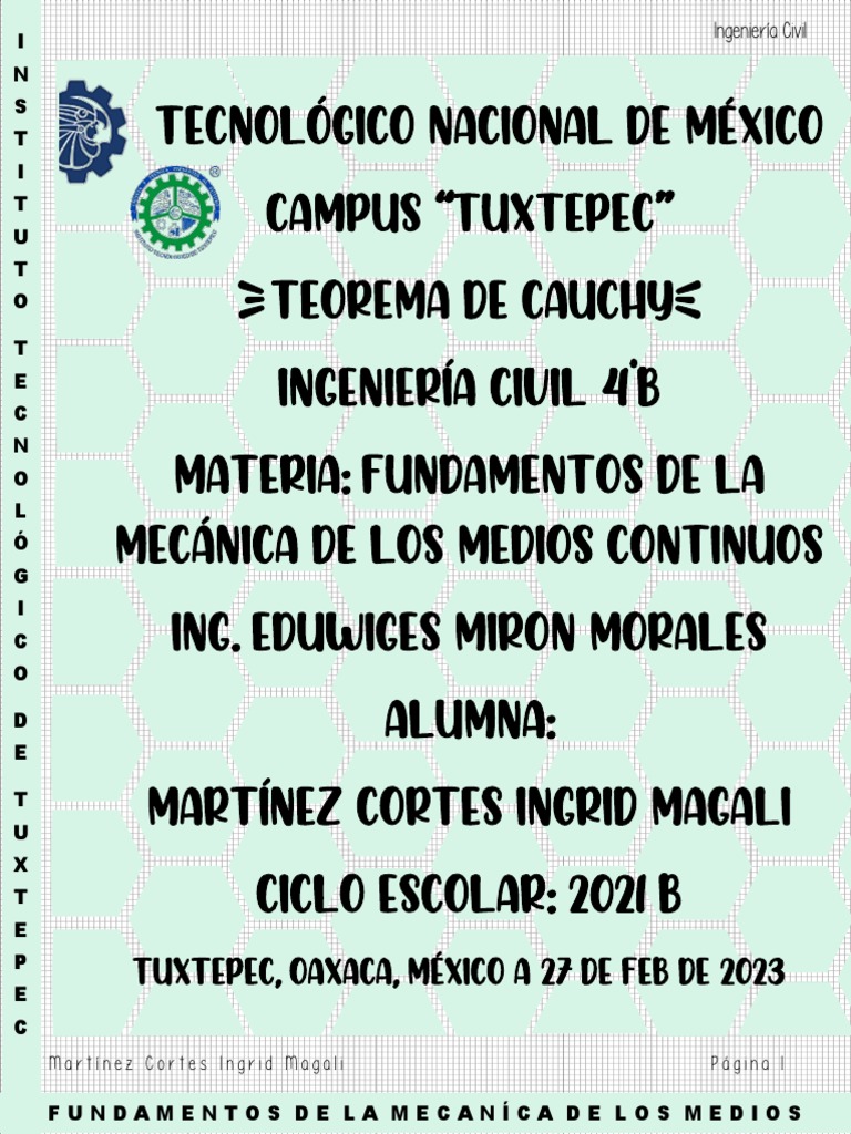 Teorema de Cauchy | PDF | Objetos matemáticos | Análisis matemático