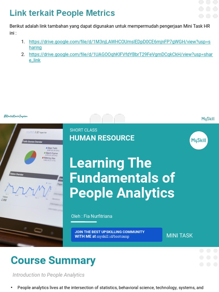 Mini Task People Analytics Fundamental | PDF | Analytics | Turnover (Employment)