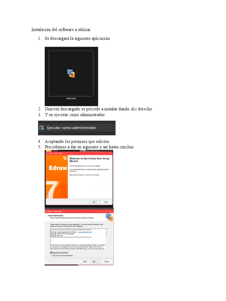 Guía de instalación de Edraw Max | PDF