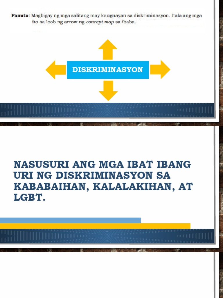 Diskriminasyon | PDF