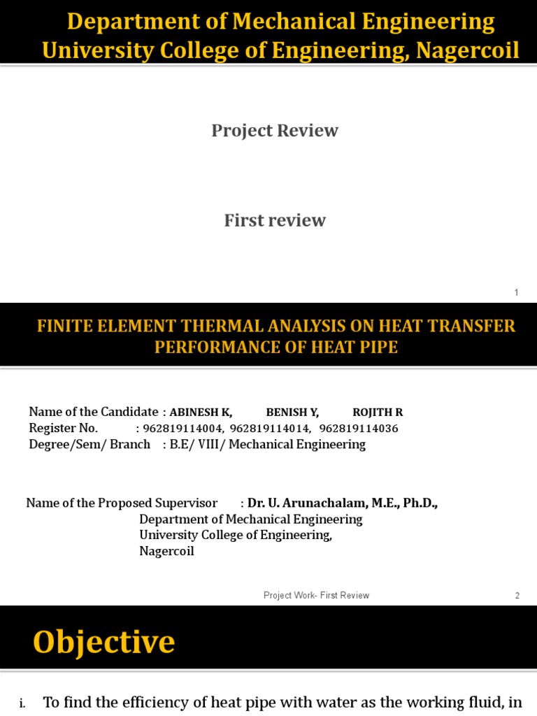 Finite Element Thermal Analysis On Heat Transfer Performance of Heat ... Finite Element Thermal Analysis On Heat Transfer Performance of Heat ...