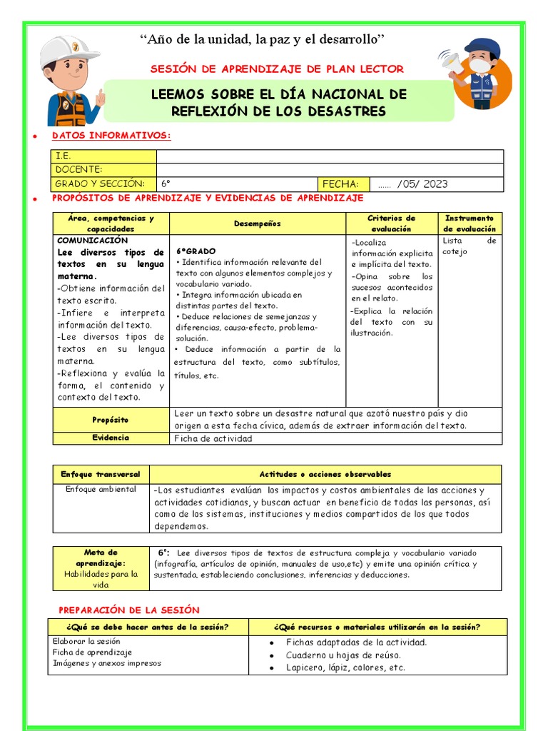 Educación sobre Desastres Naturales | PDF | Temblores
