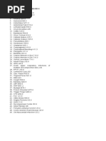 Daftar Kode Icd 10 | PDF