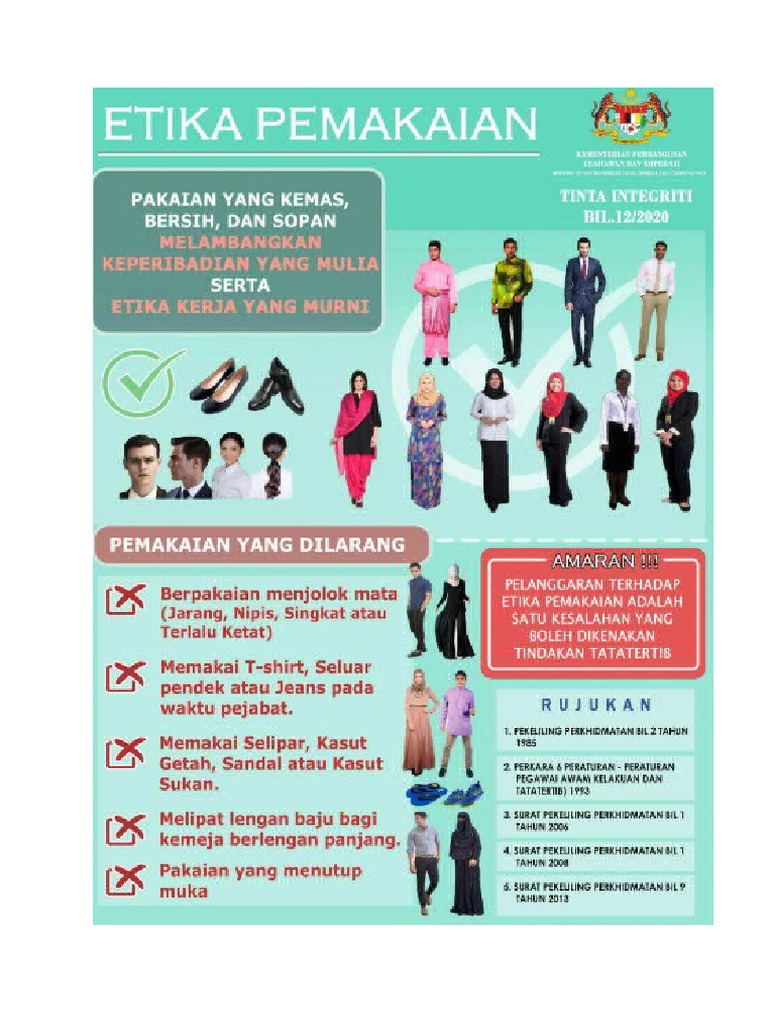 Poster Etikapenjawat Awam | PDF