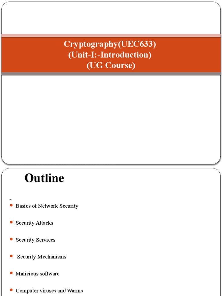 Lecture-1 Intro | PDF | Malware | Computer Virus Lecture-1 Intro | PDF | Malware | Computer Virus
