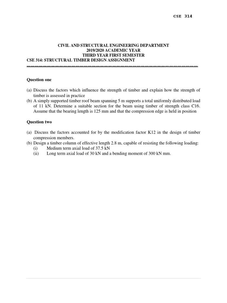 Cse 314 Assignment One | PDF