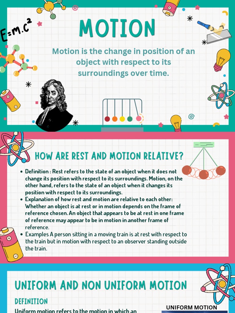 Physics Holiday Homework - Motion | PDF