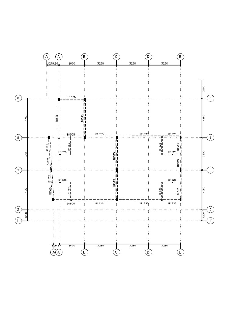 Denah Balok Lt-04 | PDF